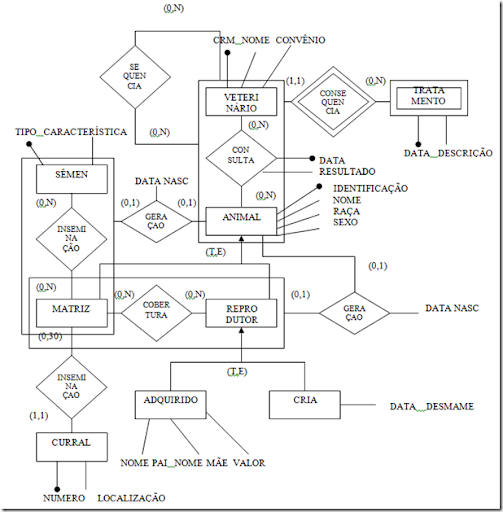 Diagrama de Entidades e Relacionamentos – DER | e-Reality